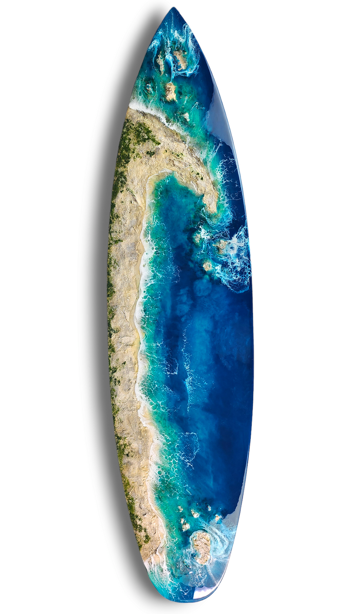 4ft. Secret Cove Surfboard – Crafted by Rachel