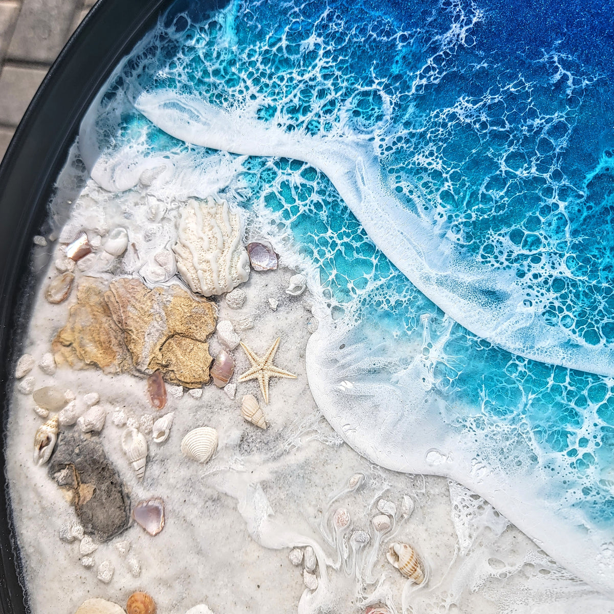 Gulf Shores Accent Table - Removable Tray Top – Crafted by Rachel